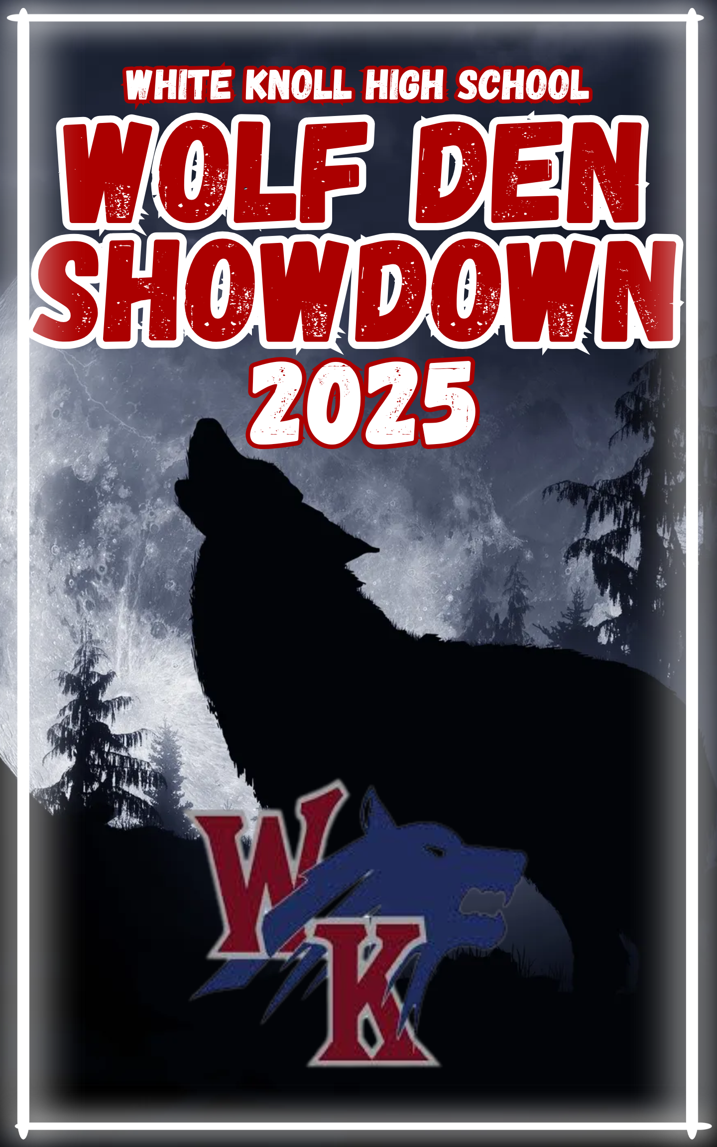 WKHS Cheer Hosts The Wolf Den Showdown Tonight - White Knoll High School